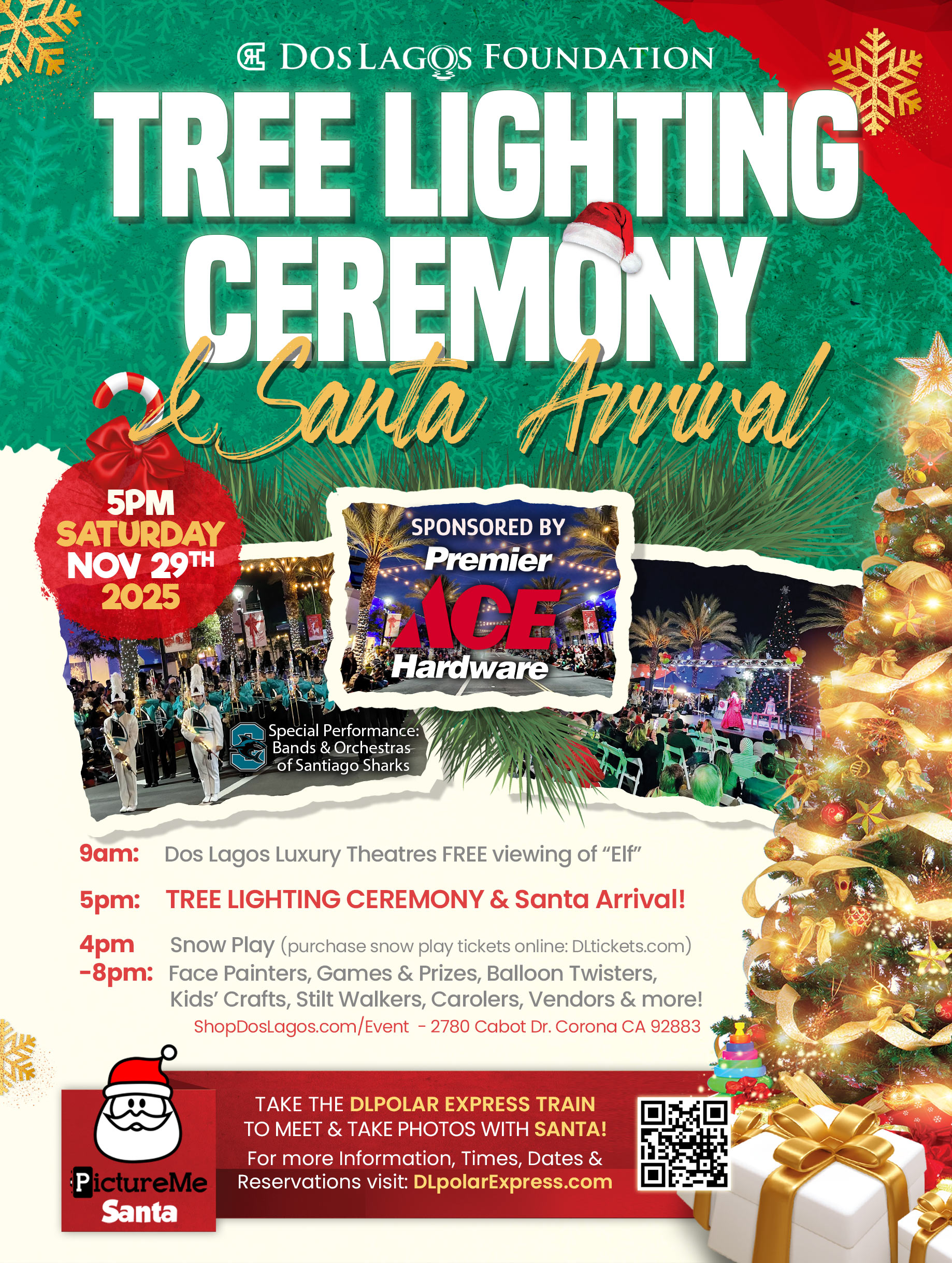 Tree Lighting Ceremony – Dos Lagos